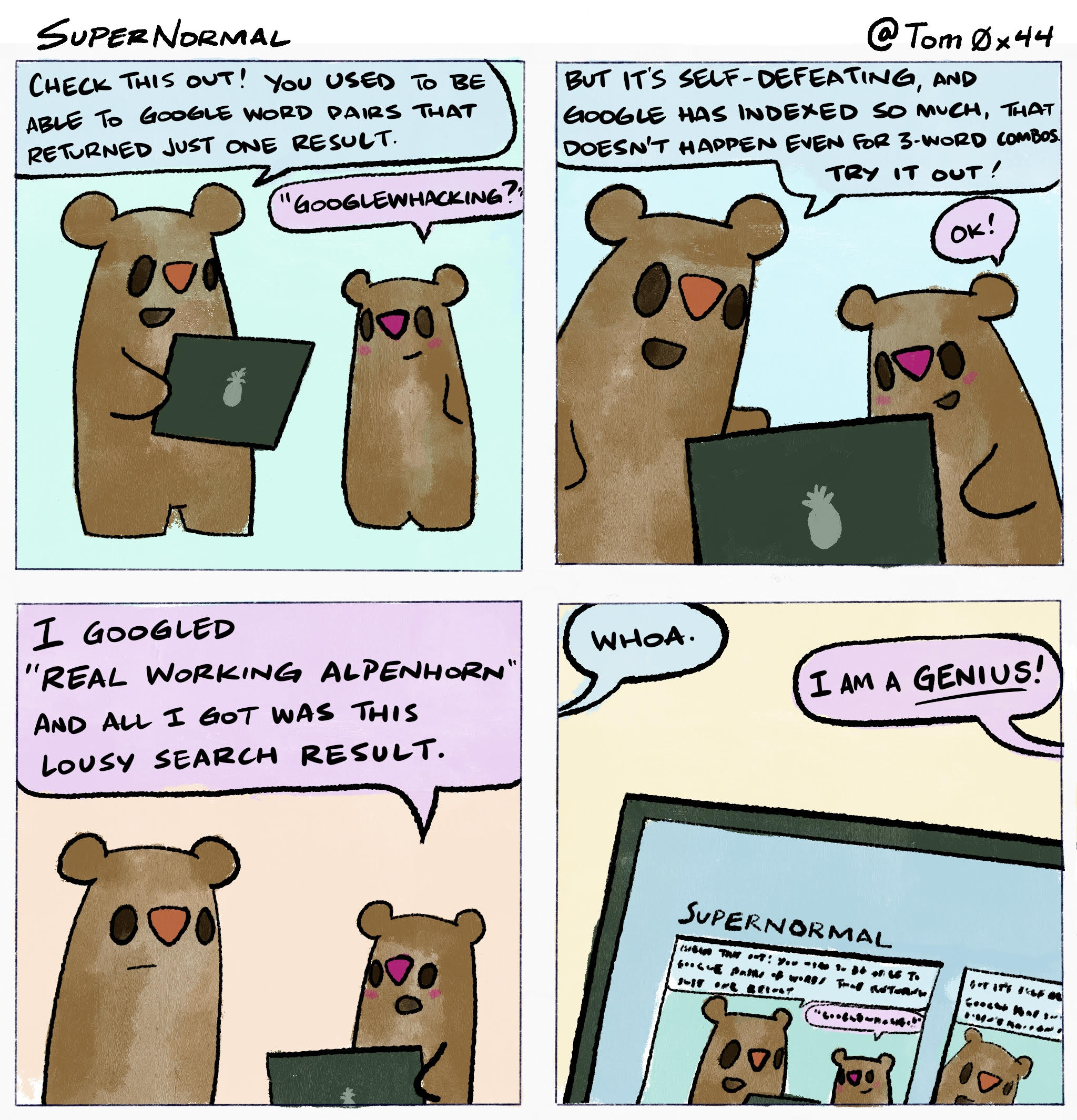 Tom Dalton – Supernormal Comic by Tom0x44